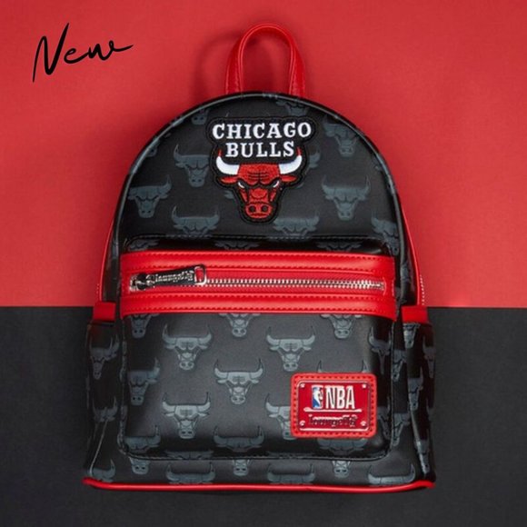 Loungefly | Bags | Loungefly Nba Chicago Bulls Logo Mini Backpack ...